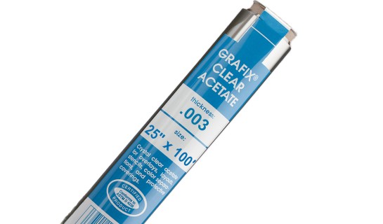 Clear Acetate Film Rolls – Printable, Food-Safe, Biodegradable | TAP ...