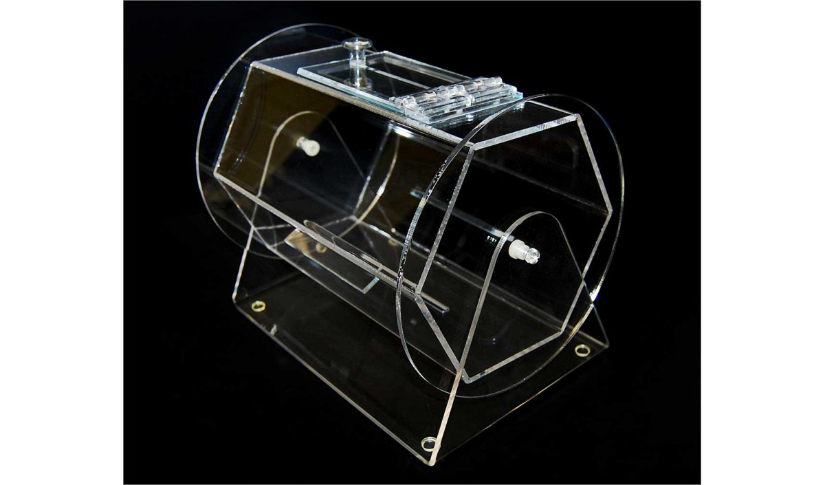 Clear Acrylic Raffle Bin : TAP Plastics