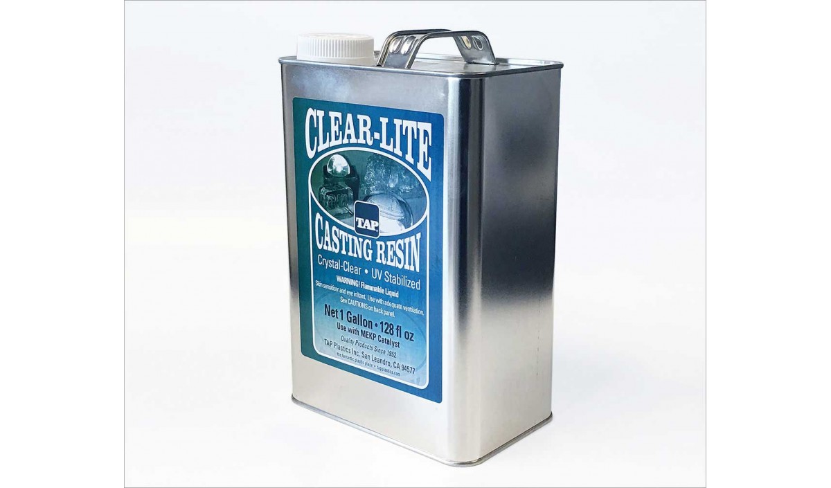 TAP Clear-Lite Casting Resin – Crystal Clear Polyester for Art, Embeds ...