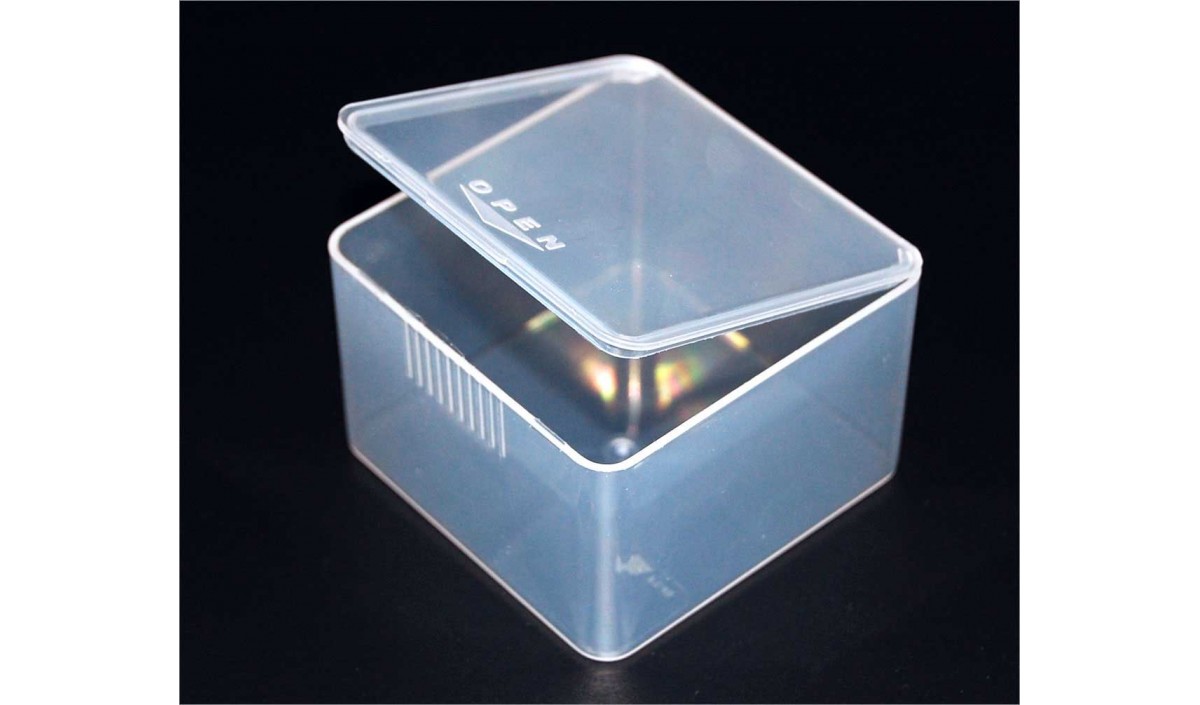 Flex-Hinge Plastic Box : TAP Plastics