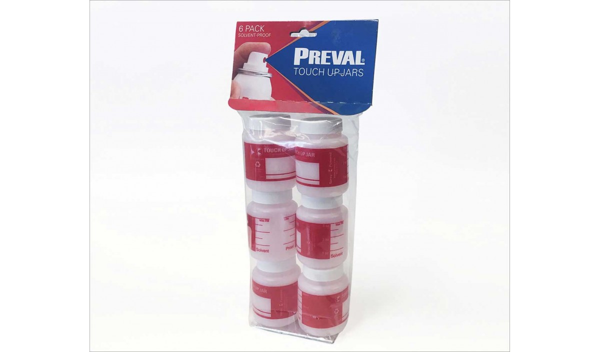 Preval® Touch-Up Jars : TAP Plastics