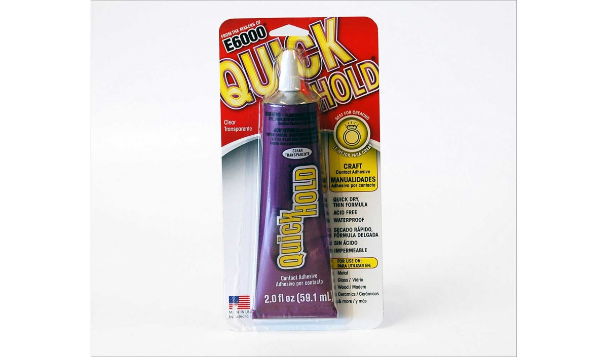 QuickHOLD QuickHOLD quick-dry all-purpose adhesive : TAP Plastics