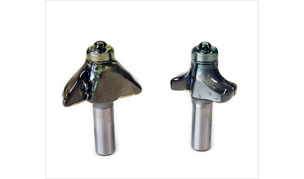 Router Bits: Chamfering Bit, Roundover Bits : TAP Plastics
