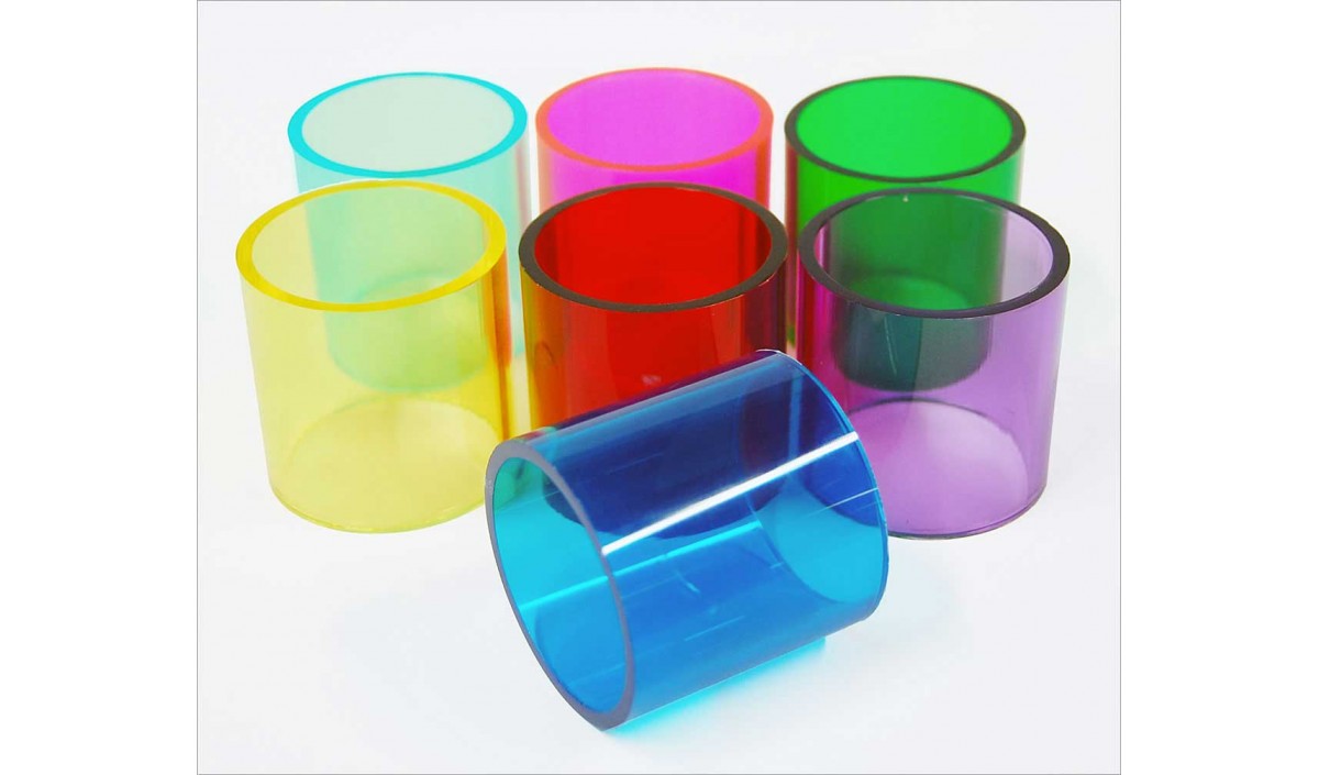 Colored Acrylic Tubes, Colored Plastic Tubes, Plastic Tubes by Lineal ...