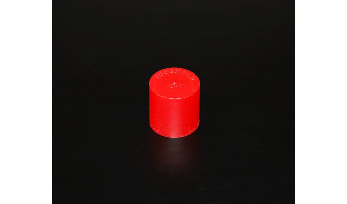 Polyethylene Red Caps : TAP Plastics