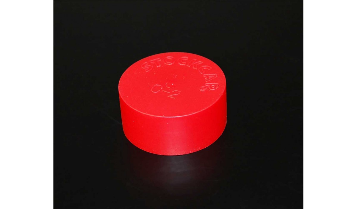 Polyethylene Red Caps : TAP Plastics