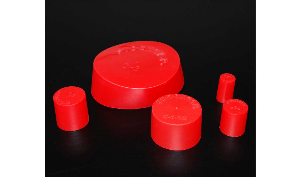 Polyethylene Red Caps : TAP Plastics
