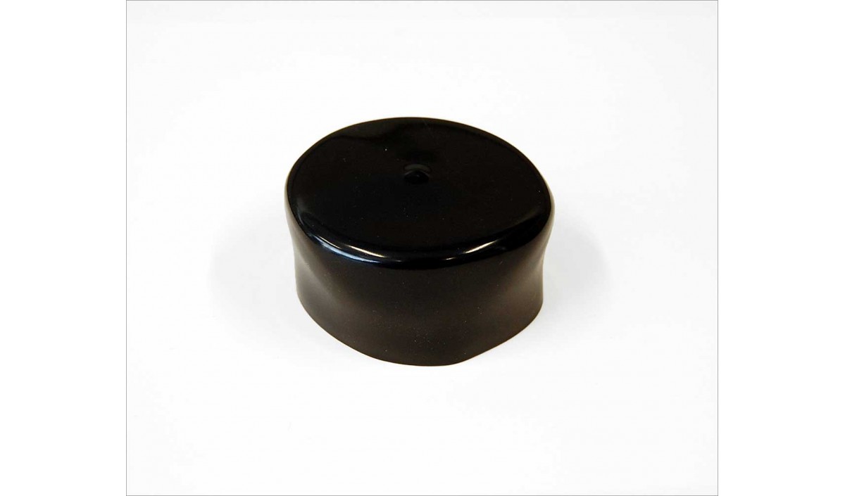 Black Vinyl Caps : TAP Plastics