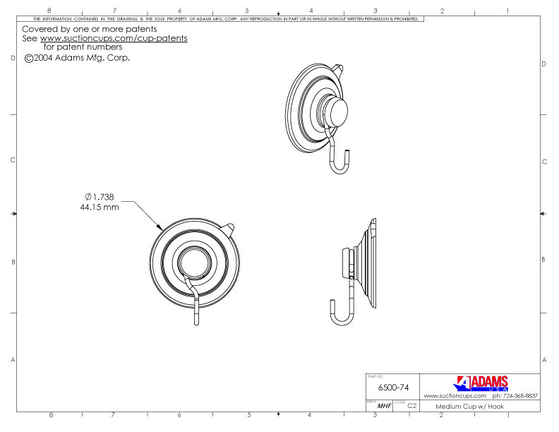 Vinyl Suction Cups : TAP Plastics
