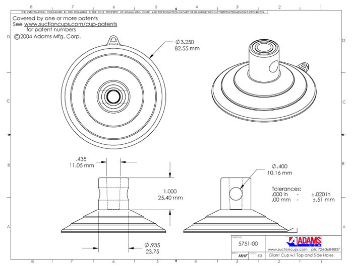 Vinyl Suction Cups : TAP Plastics