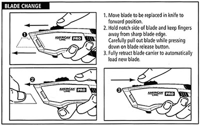 Auto Retractable Knife : TAP Plastics